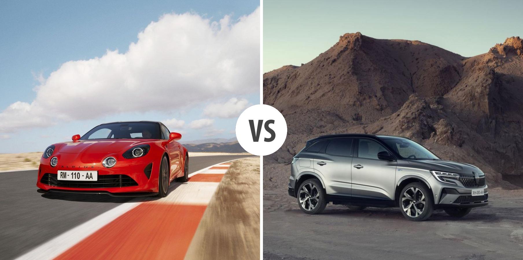 Alpine A110 vs Renault Austral porównanie - różnice, ceny i dane techniczne