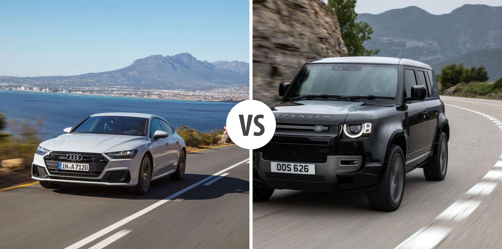 Audi A7 vs Land Rover Defender – Który samochód jest lepszy? Różnice i ...