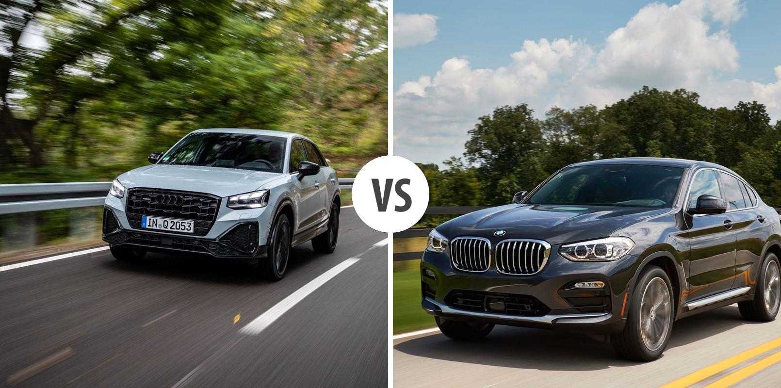 Audi Q2 vs BMW X4 porównanie - różnice, ceny i dane techniczne