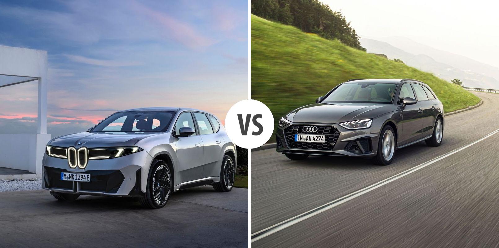 BMW iX3 vs Audi A4 Avant porównanie - różnice, ceny i dane techniczne