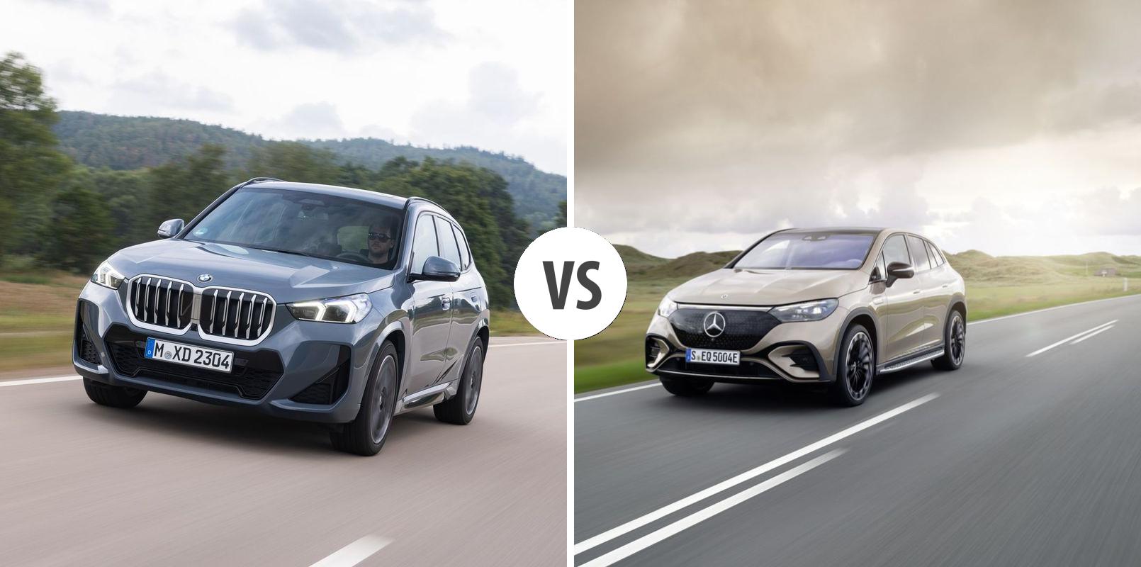 BMW X1 vs Mercedes EQE SUV porównanie - różnice, ceny i dane techniczne