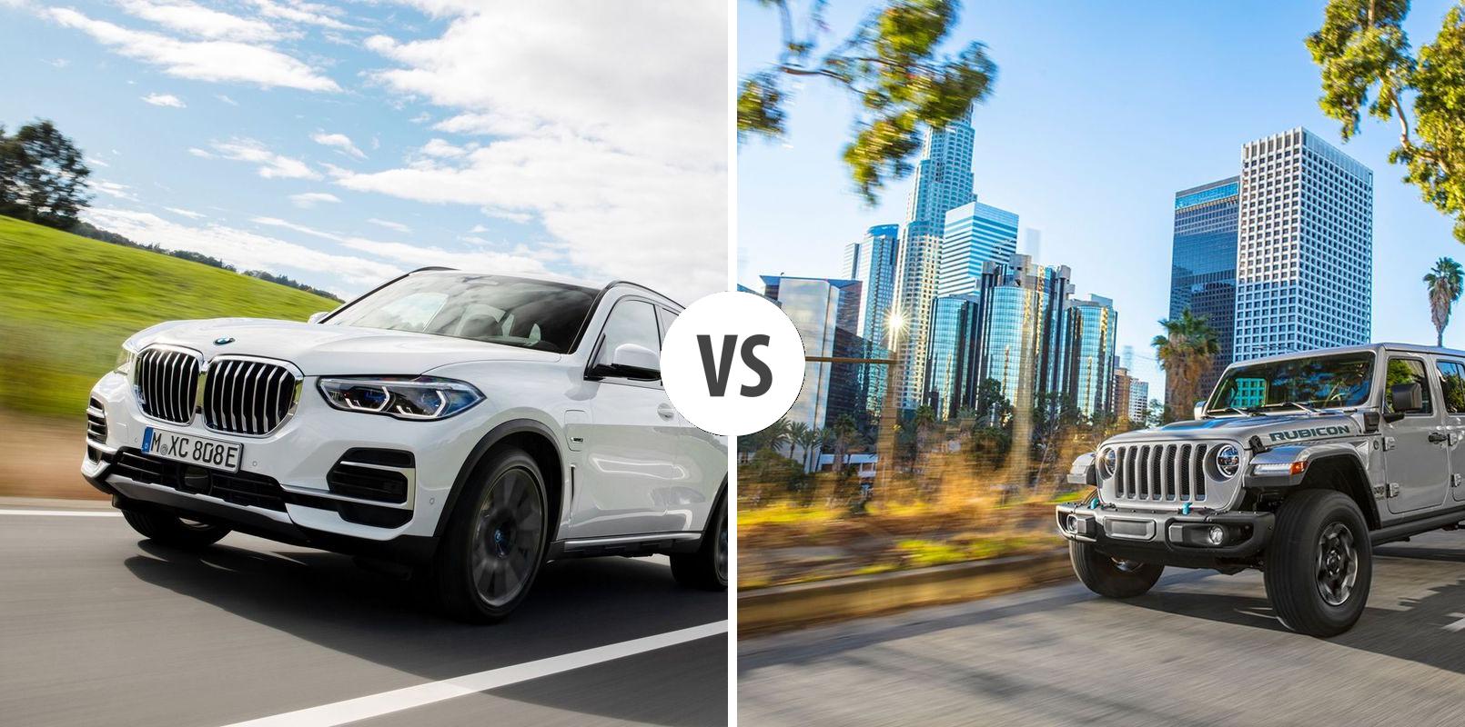 BMW X5 vs Jeep Wrangler – Różnice i ceny w porównaniu