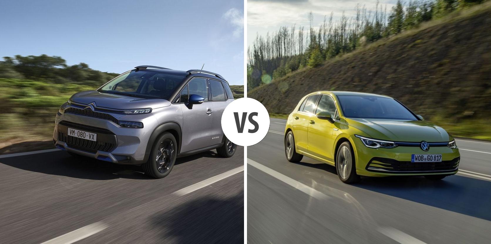 Citroen C3 Aircross vs VW Golf – Który samochód jest lepszy ...