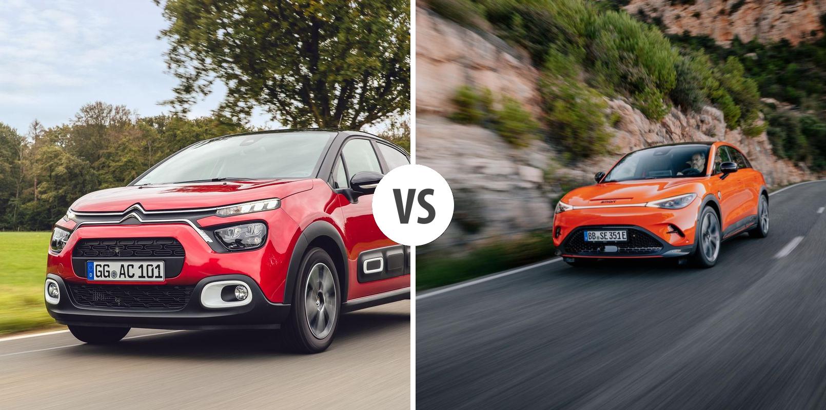 Citroen C3 vs smart #3 porównanie - różnice, ceny i dane techniczne