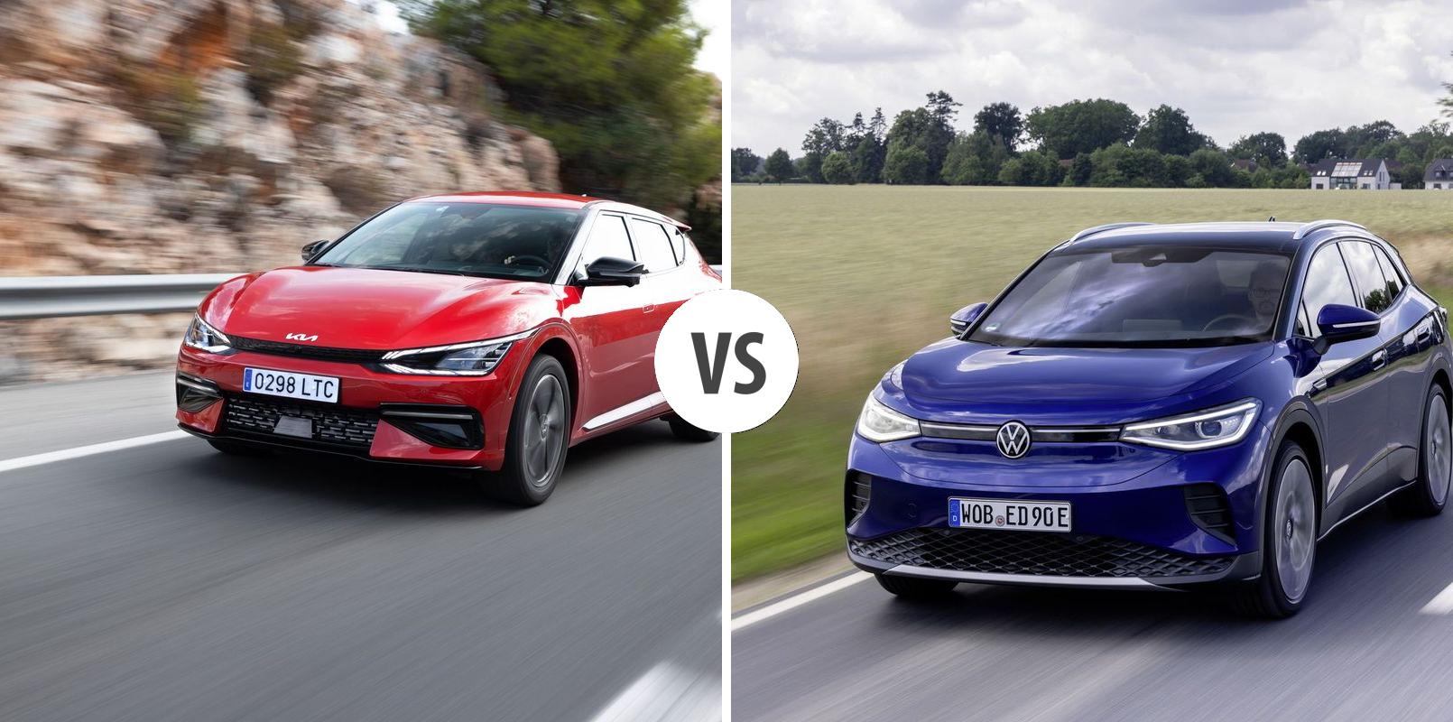 Extraordinary Vw Id 4 Vs Kia Ev6 Photos