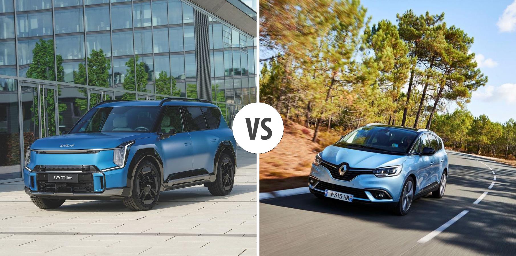 Kia EV9 vs Renault Scénic – Różnice i ceny w porównaniu