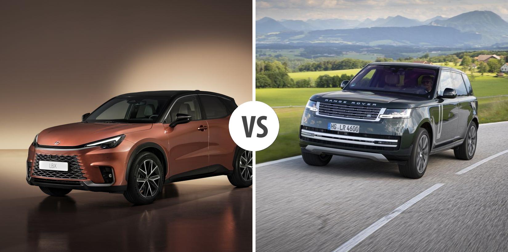 Lexus LBX vs Land Rover Range Rover – Który samochód jest lepszy ...