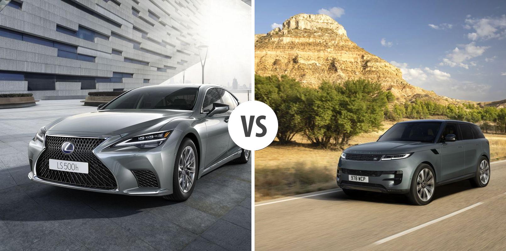 Lexus LS vs Land Rover Range Rover Sport porównanie - różnice, ceny i ...