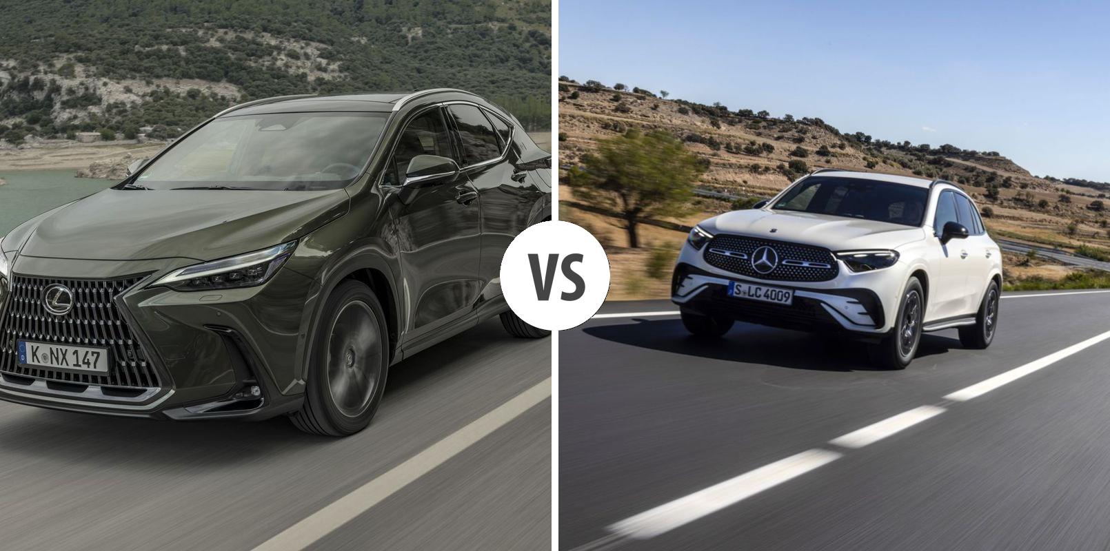 Lexus NX vs Mercedes GLC porównanie - różnice, ceny i dane techniczne