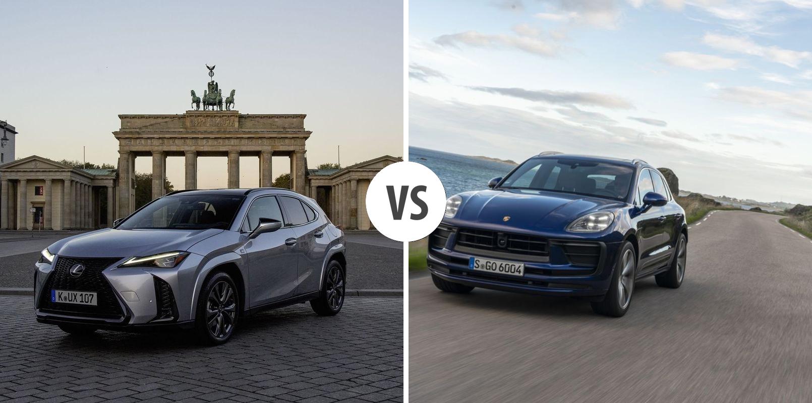 Lexus UX vs Porsche Macan – Który samochód jest lepszy? | DriveDuel Polska