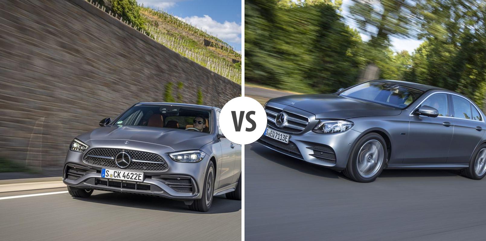 Mercedes C Versus E Class