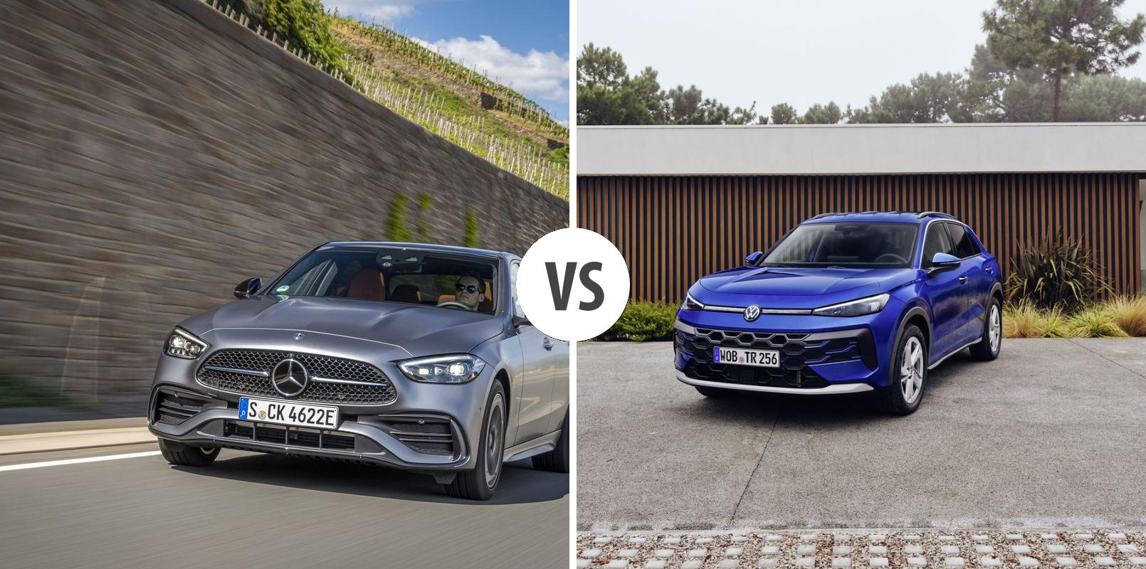Mercedes C Class Sedan vs VW T-Roc porównanie - różnice, ceny i dane ...