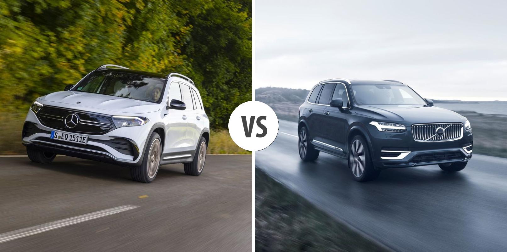 Mercedes EQB vs Volvo XC90 porównanie - różnice, ceny i dane techniczne