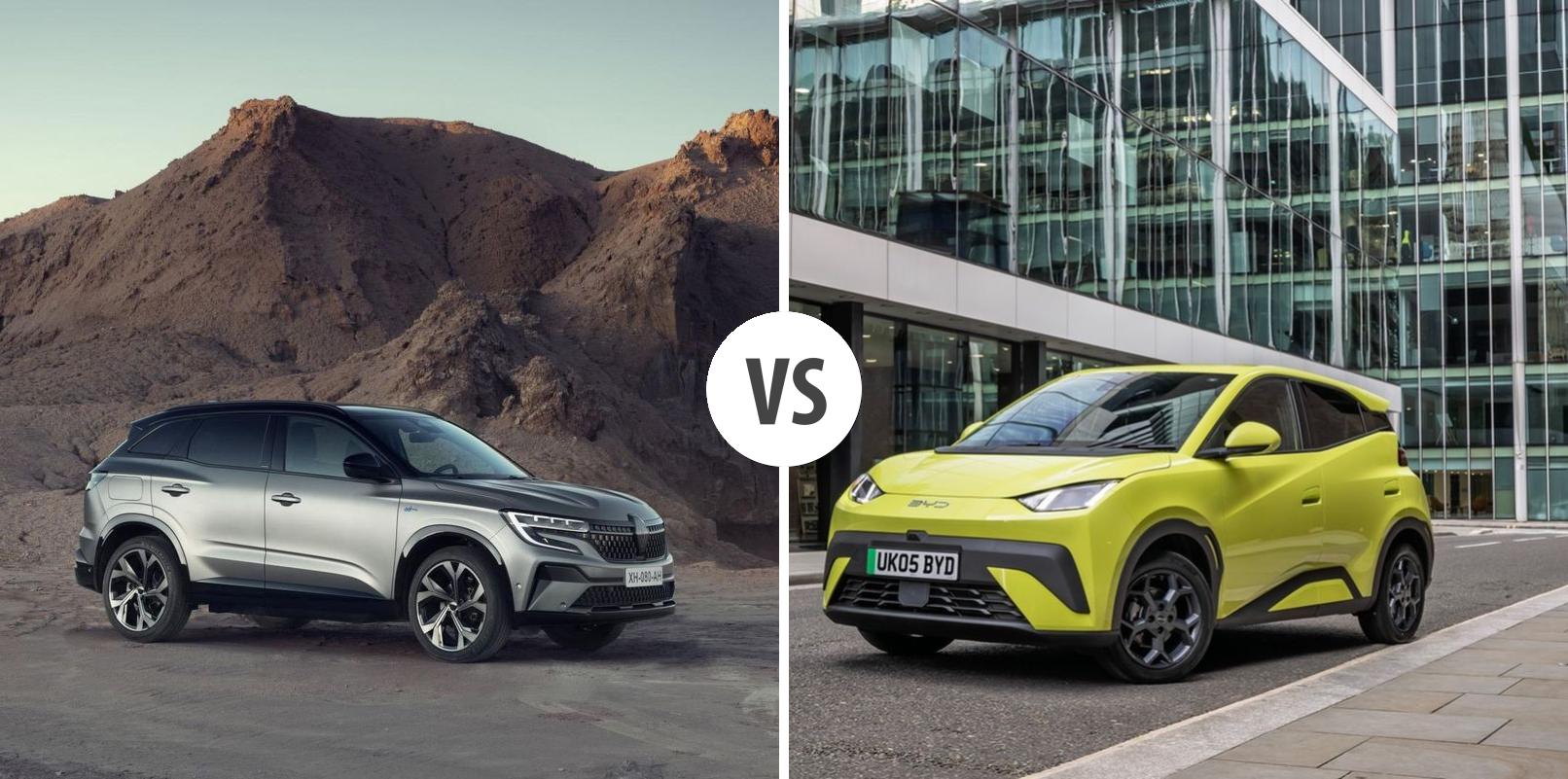 Renault Austral vs BYD Dolphin Surf porównanie - różnice, ceny i dane ...