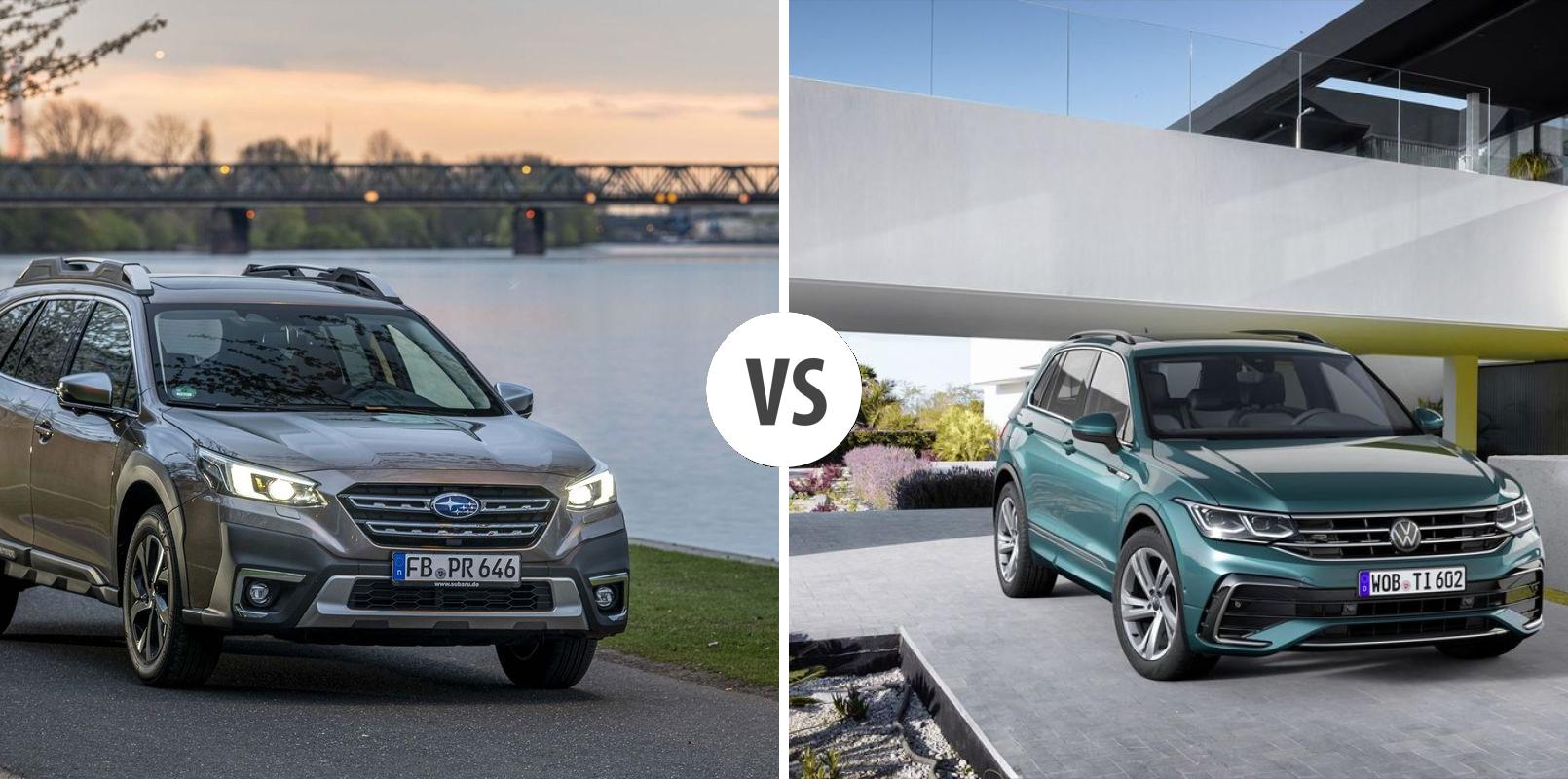 Volkswagen Tiguan Sel Vs Subaru Outback