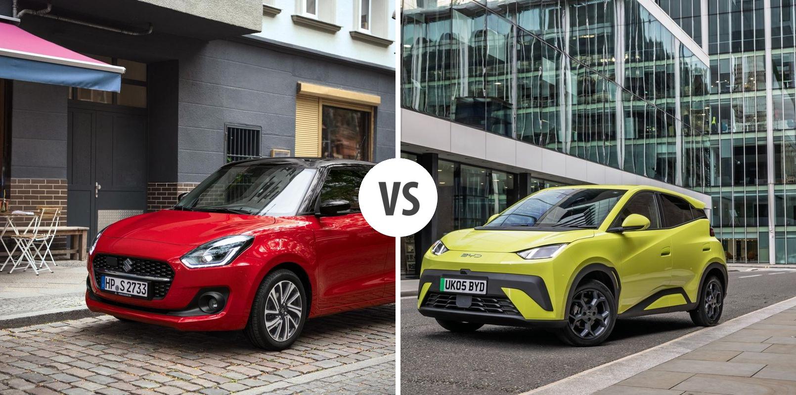 Suzuki Swift vs BYD Dolphin Surf porównanie - różnice, ceny i dane ...